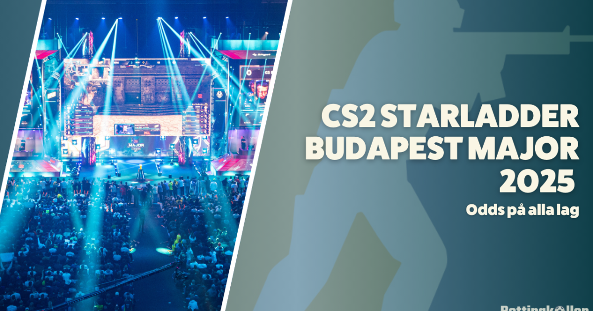 Odds inför CS2 StarLadder Budapest Major 2025